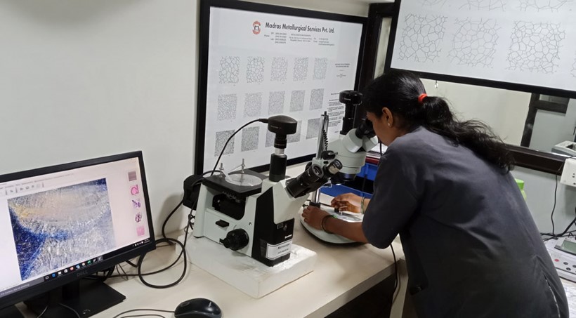 Metallurgical Testing Services in Rabale